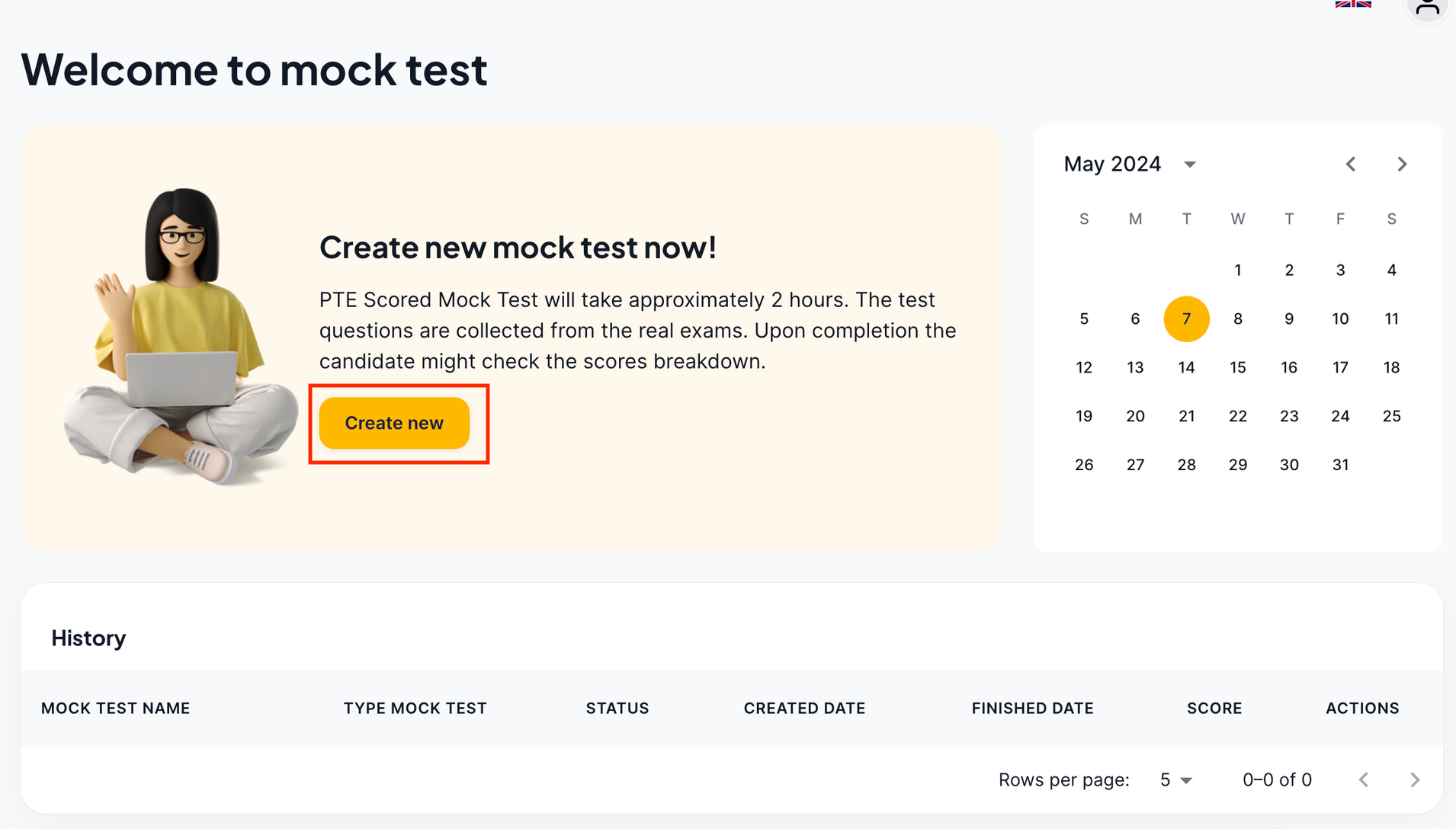 Mock Test - PTE Academic