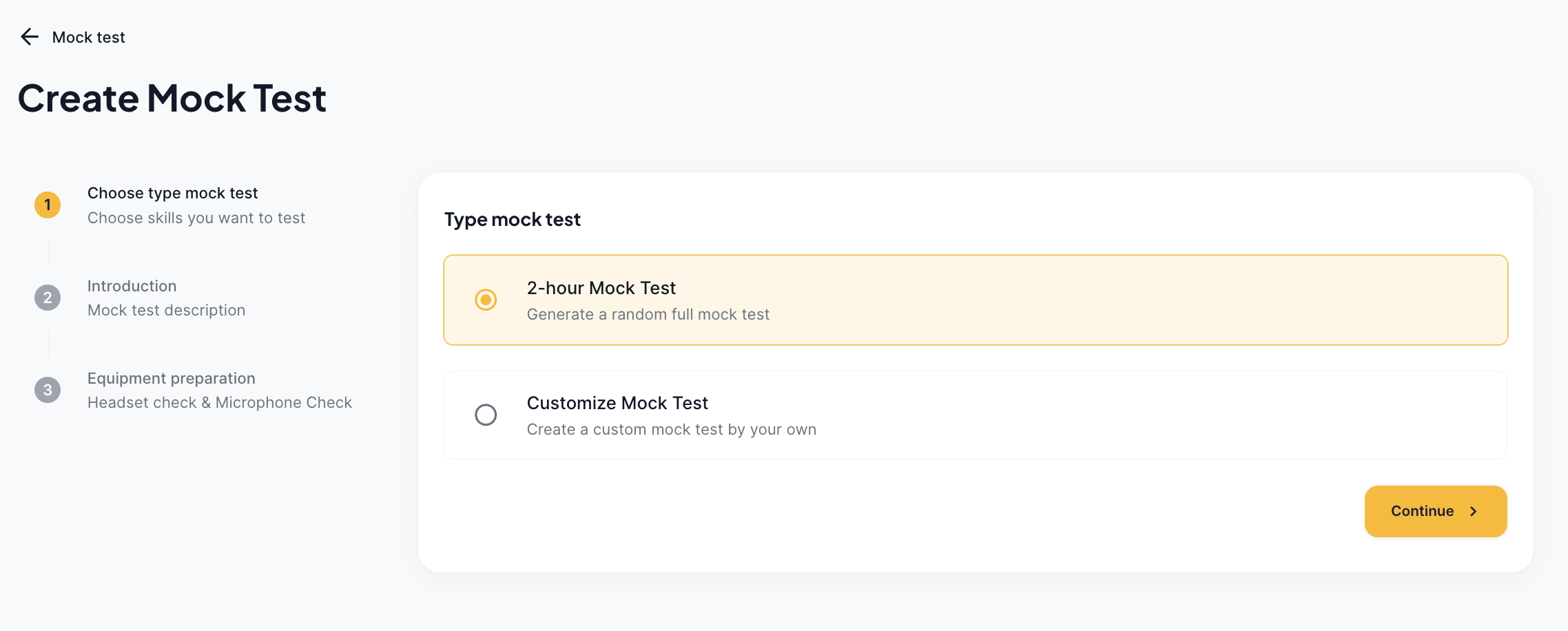 Mock Test - PTE Academic